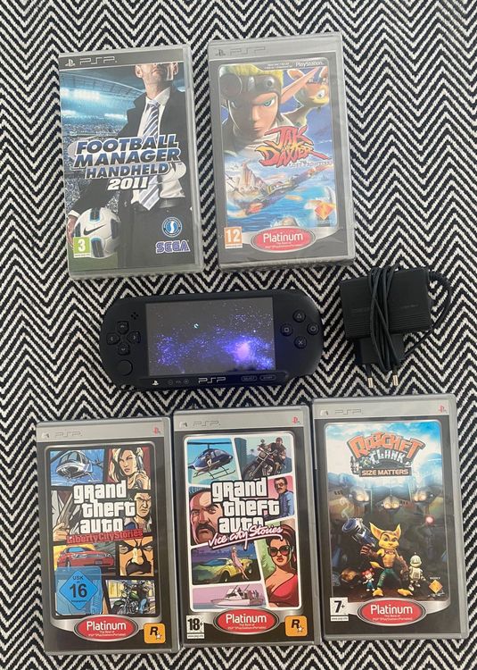 PSP + 5 SUPER SPIELE! | Kaufen auf Ricardo