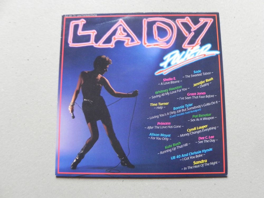 LP Rock Pop Lady Power Sade Sandra Tina Turner Kate Bush ua. (Gebraucht ...