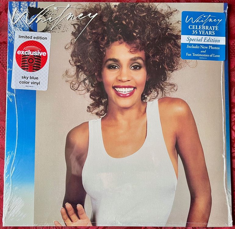 Whitney Houston Whitney LP sky blue vinyl Target sealed (Neu und originalverpackt) in Aarau für ...