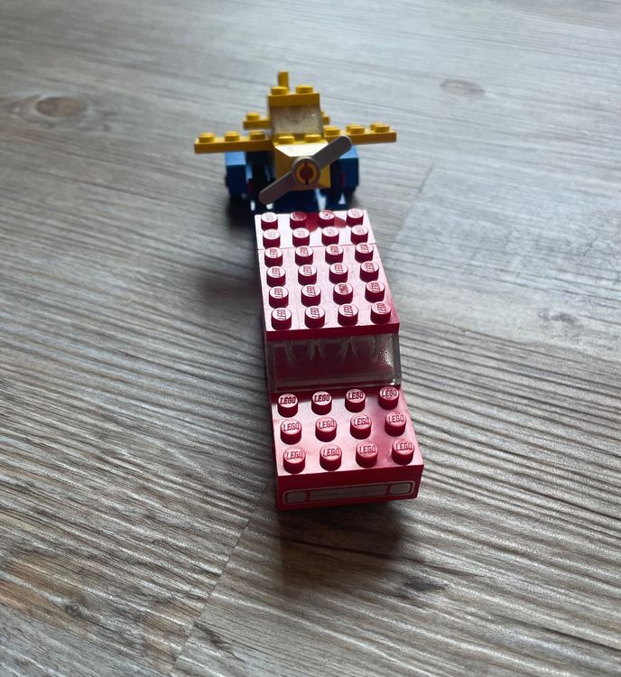 Lego 660 Auto mit Anhänger und Flugzeug (Gebraucht) in Wichtrach für ...