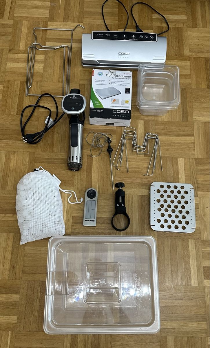 Sous-Vide Set mit Vakuumierer & Zubehör La Vague (Gebraucht) in Zürich für CHF 109 – mit ...
