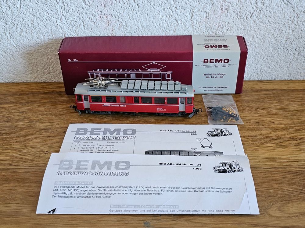 BEMO 1268 154 RhB ABe 4/4 I 34 | Kaufen auf Ricardo