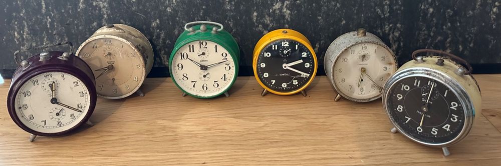 6x Verschiedene Vintage wecker (Gebraucht) in Hochdorf für CHF 15 – mit ...