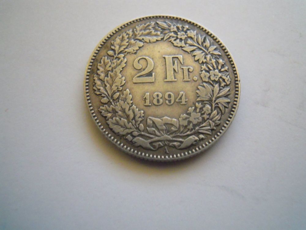 2 Fr. 1894 uralt | Kaufen auf Ricardo