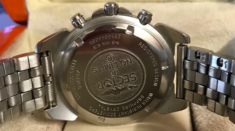 SECTOR Chronograph Herrenuhr ( Quartz / 42 mm ) (Gebraucht) in ...
