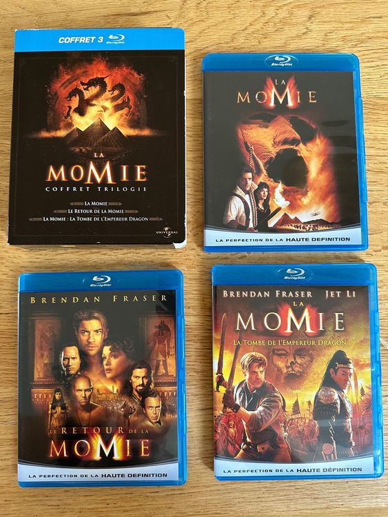 LA MOMIE COFFRET TRILOGIE [Blu-Ray] (Gebraucht) in Vucherens für CHF 1 ...