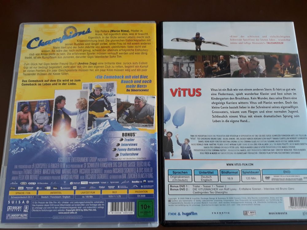 Zehn Schweizer Filme - Spielfilme und Dokumentationen (Gebraucht) in ...