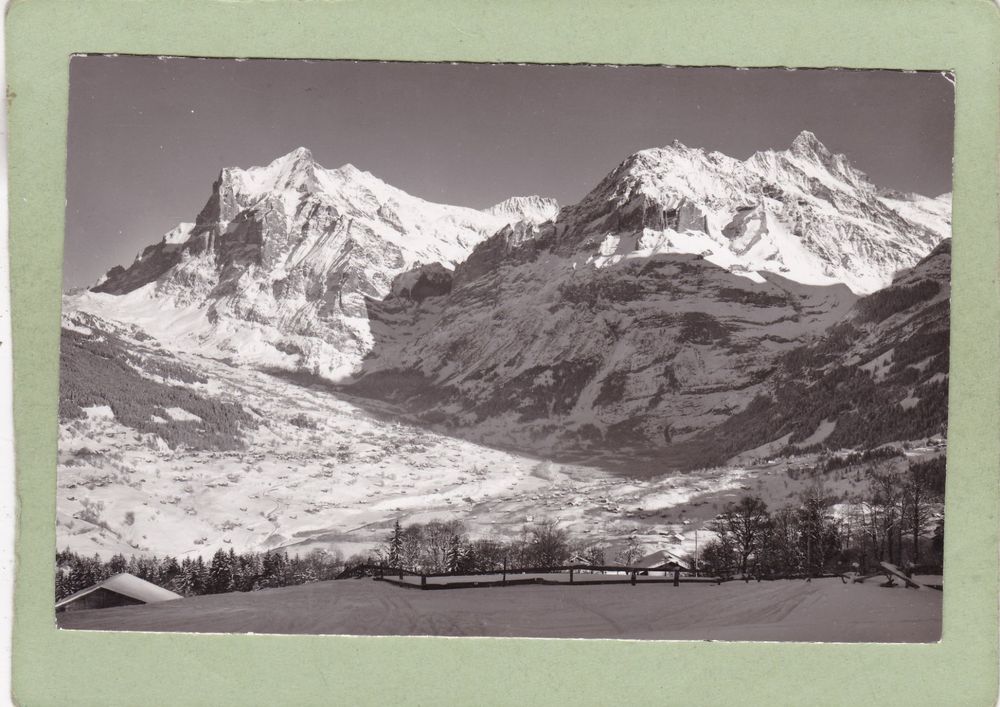 Grindelwald Wetterhorn Mettenberg Schreckhorn 1954 (Gebraucht) in ...