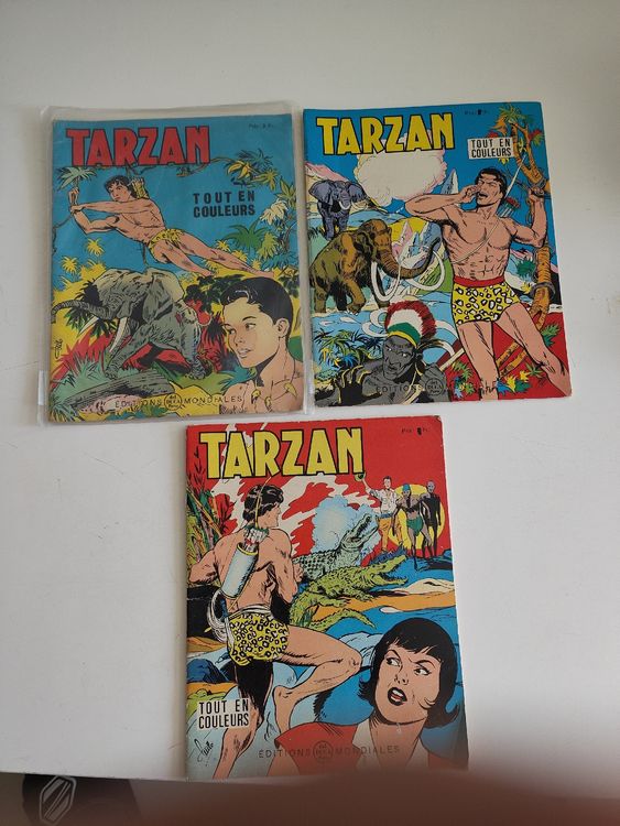 3 Tarzan BD tout en couleurs édition mondiale | Kaufen auf Ricardo