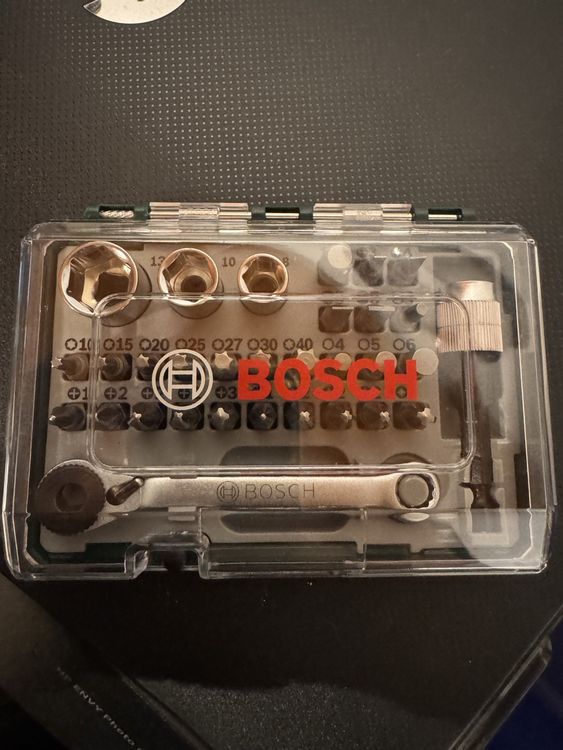 Bosch Schrauberbit- und Ratschen-Set, 27-teilig (Neu und originalverpackt) in Thierachern für ...