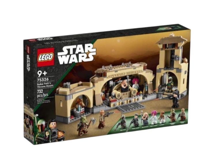 LEGO 75326, Star Wars, Boba Fett's Throne Room (NEU) (Neu und ...