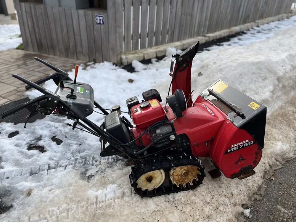 Fraiseuse à neige Honda HS760 (Gebraucht) in La Chaux-de-Fonds für CHF 670 – nur Abholung auf ...