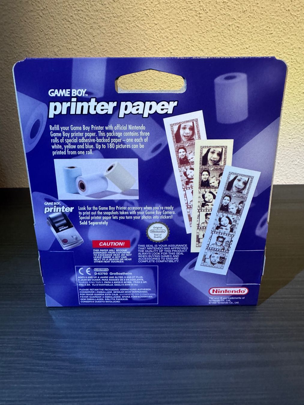 Nintendo Game Boy printer paper - Original & Neu! Selten! (Neu und ...