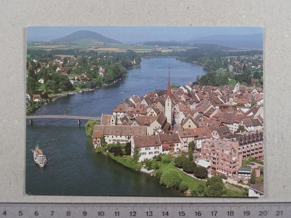 Stein am Rhein, Flugaufnahme, 1997 (Gebraucht) in Lenzburg für CHF 1 – mit Lieferung auf Ricardo ...