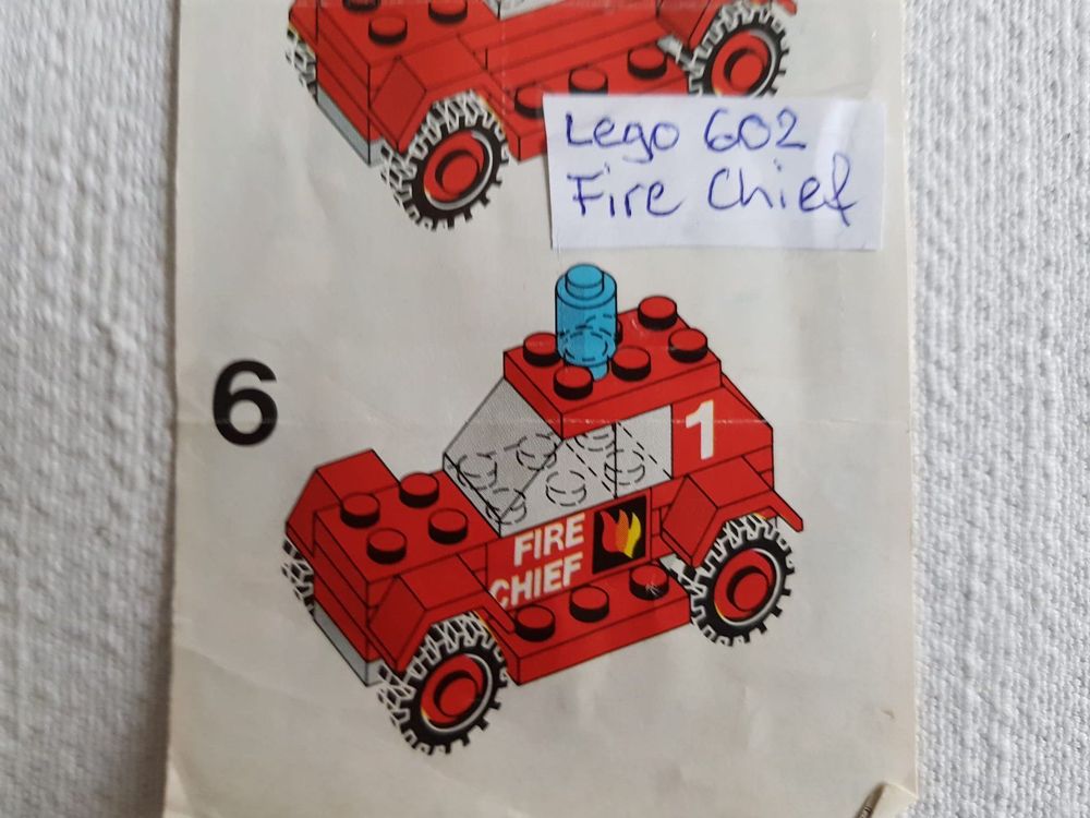 3 Lego-Autos: 602 / 608 ... (Usato) a Trimbach per CHF 7.8 – con ...