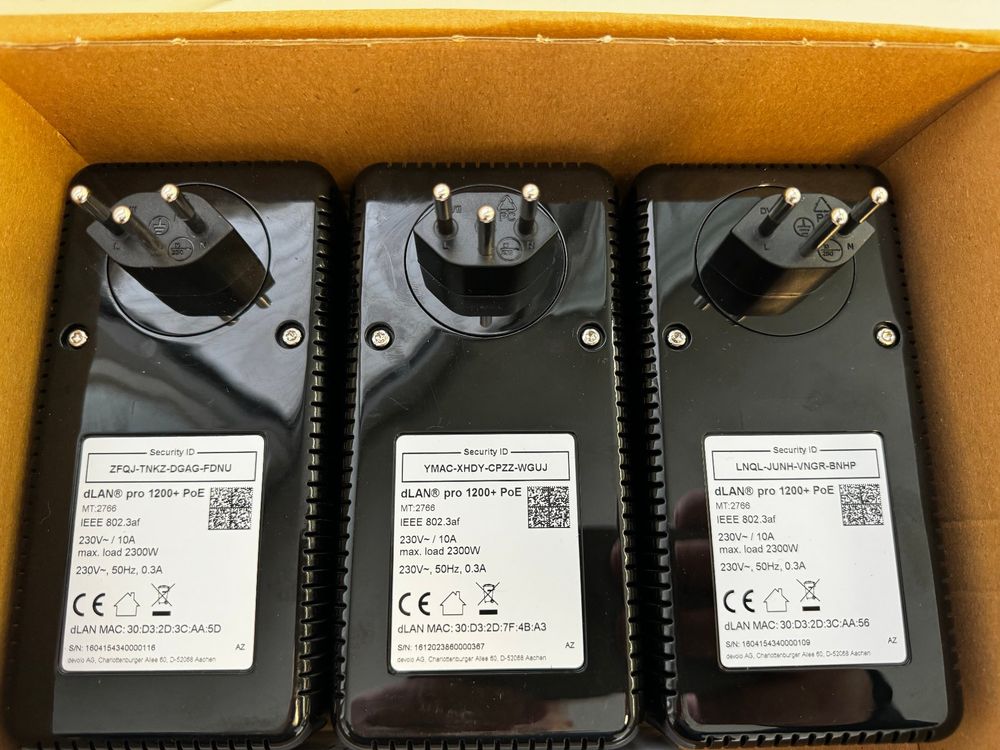 devolo dLAN® pro 1200+ PoE / 3er SET (Gebraucht) in Scherz für CHF 150 ...