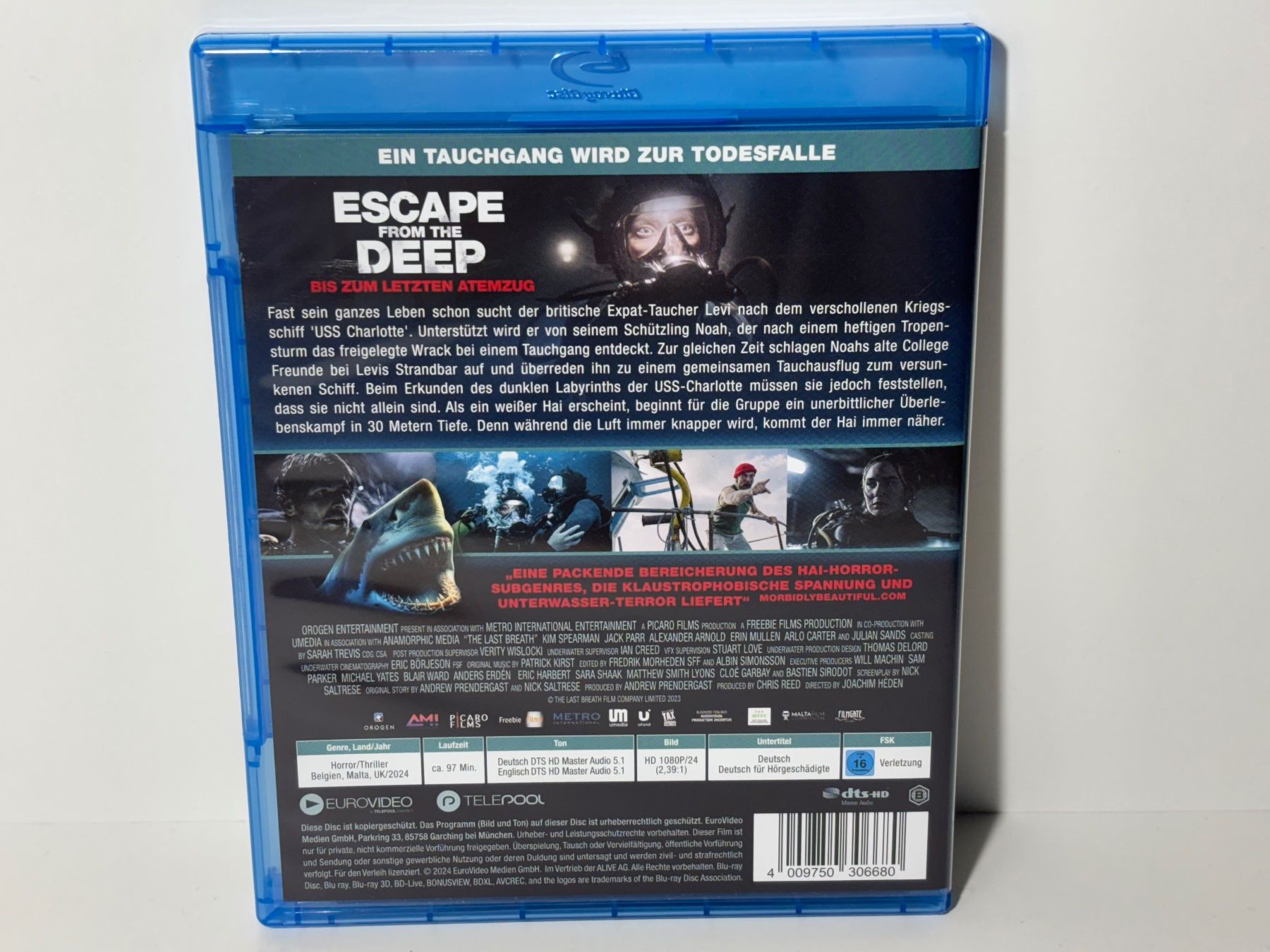 Escape from the Deep - Bis zum letzten Atemzug Blu Ray (Gebraucht) in ...