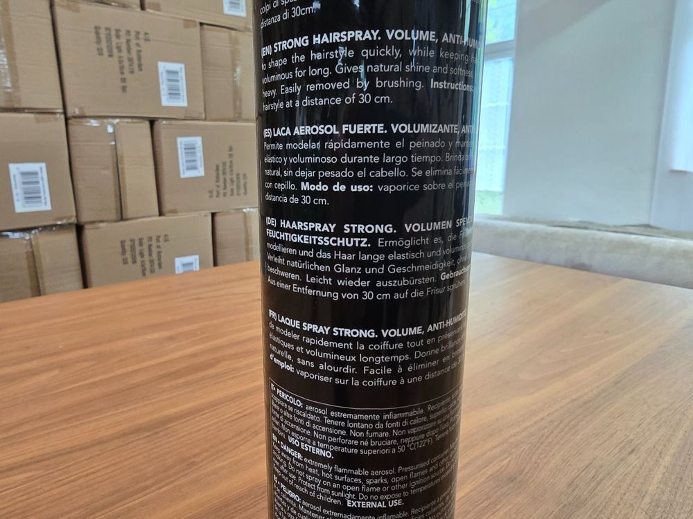 6.Zero HE.SHE 3 Haarspray Strong 500ml ab 1.- (Neu (gemäss Beschreibung ...