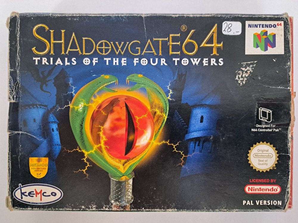 Shadowgate 64 OVP/CIB (Nintendo 64/N64) (Gebraucht) in Balgach für CHF ...