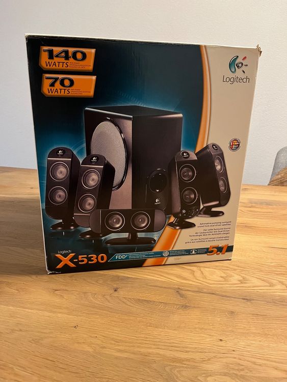 Logitech X-530 5.1 Lautsprechersystem für PC (Gebraucht) in Trogen für ...