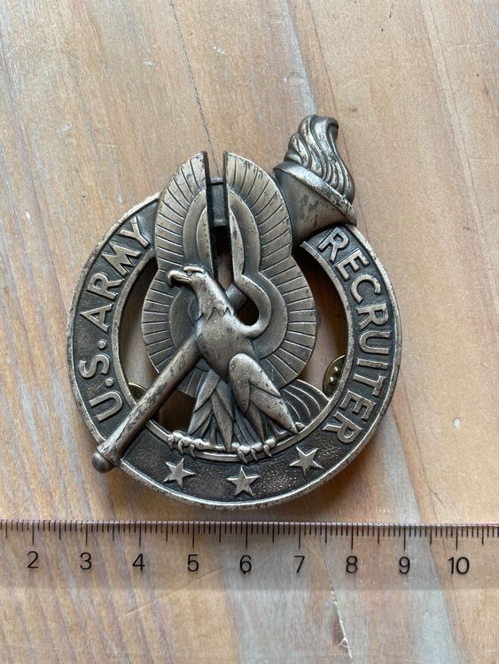 U.S. army recruiter badge (D'occasion) à Oberbütschel pour CHF 8 – avec ...