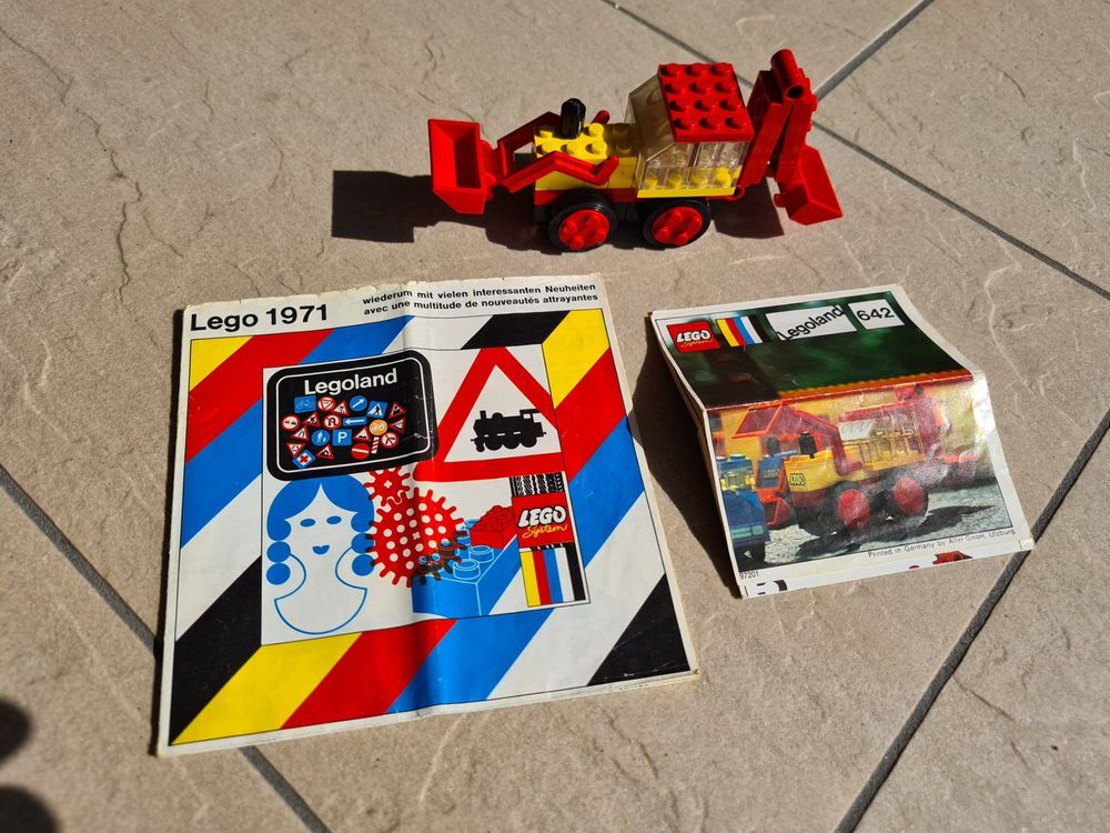 Lego 642 Pneuladeschaufelbagger (Gebraucht) in Beinwil am See für CHF 6 ...