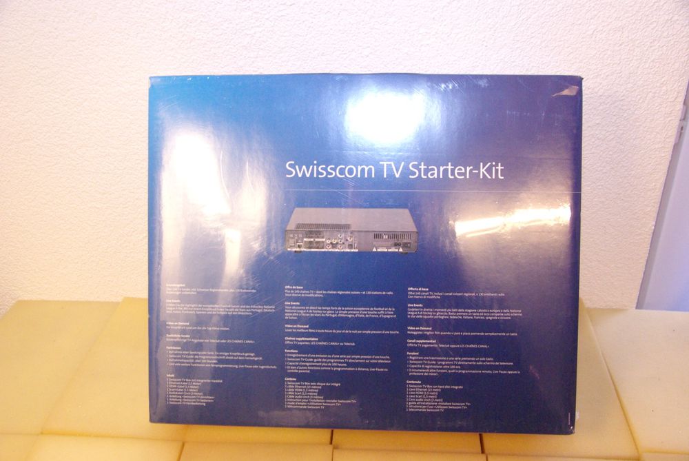 Swisscom TV Starter-Kit KMM3010 V1.1 Plus (Neu und originalverpackt) in ...