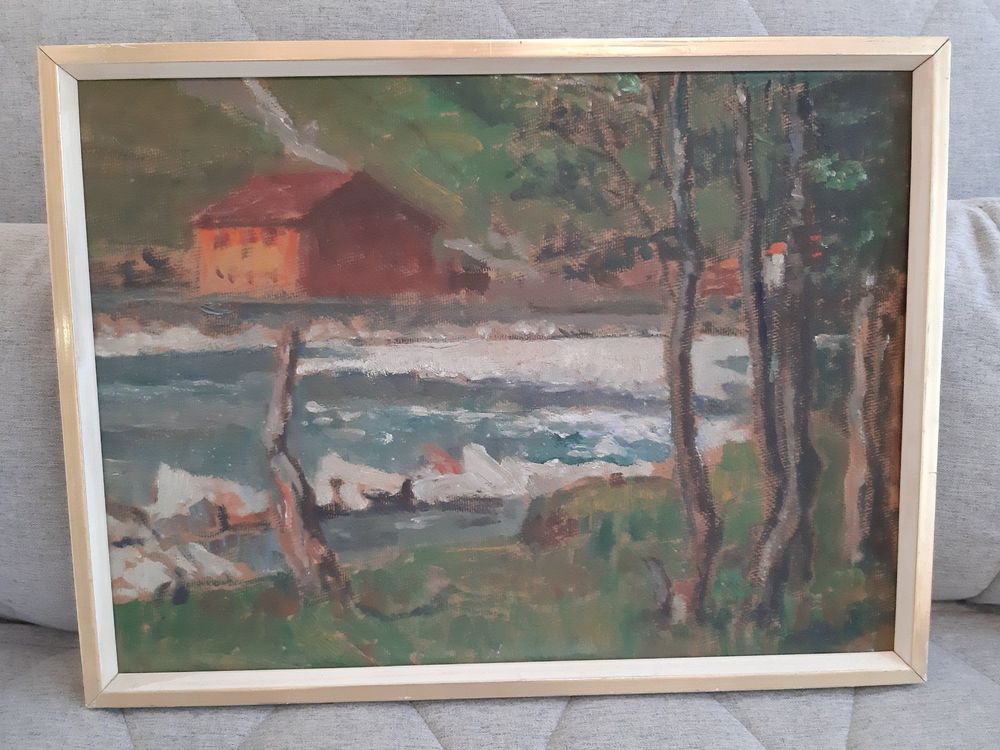 Gemälde wohl von Karl Dick | Kaufen auf Ricardo