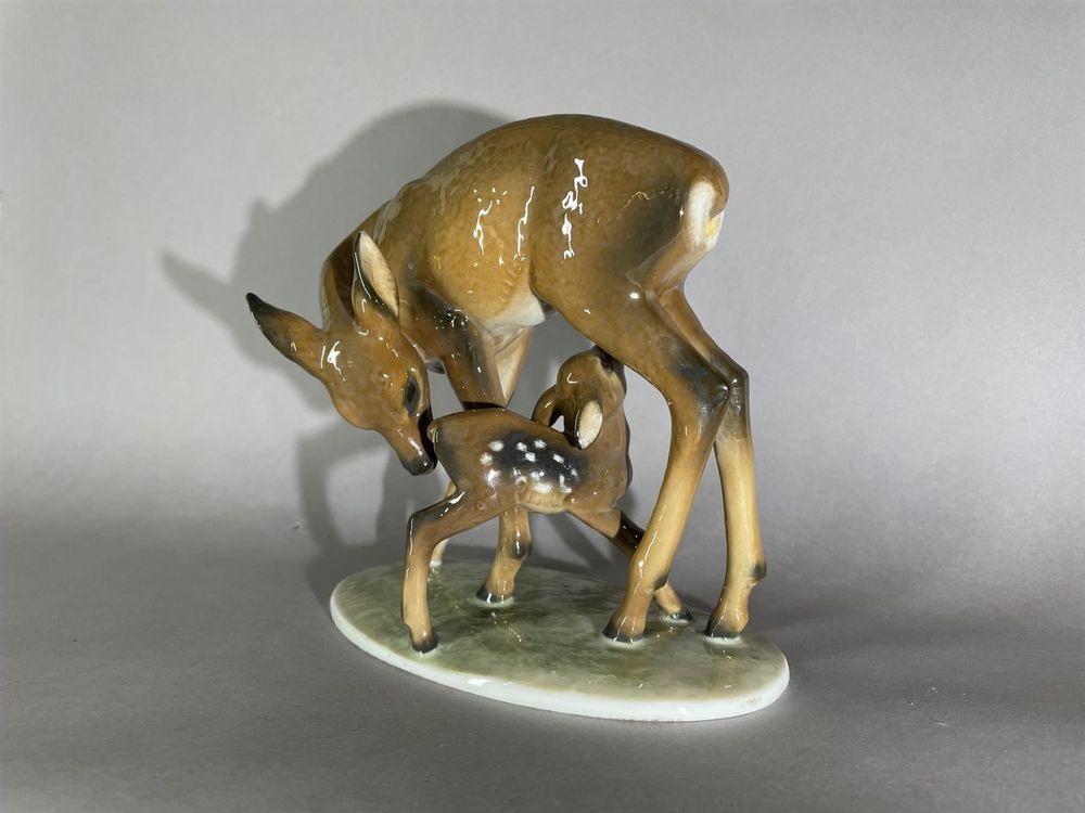 Porzellanfigur Rosenthal Reh mit Kitz | Kaufen auf Ricardo