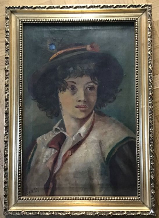 Antike öl Gemälde Monogrammiert (Gebraucht) in Root für CHF 35 – mit Lieferung auf Ricardo kaufen