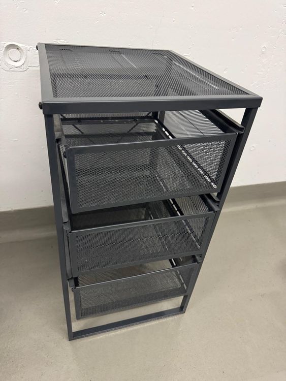 Metal Mesh 3-Drawer Rolling Cart - Great Storage! (Gebraucht) in Zürich ...