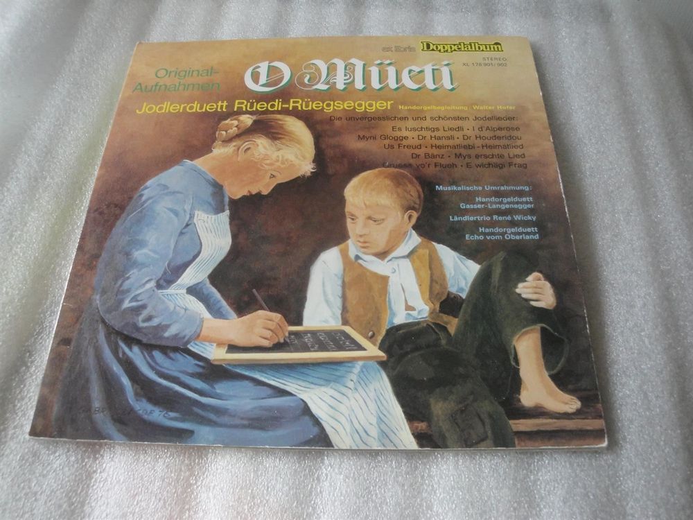 O Müeti Jodlerduett Rüedi-Rüegsegger 2LP (Gebraucht) in Genève für CHF 15 – mit Lieferung auf ...