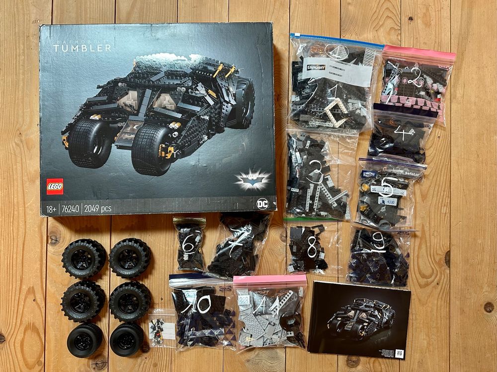 Lego 76240 – Batman Batmobile Tumbler – ab CHF 1.- ! | Kaufen auf Ricardo