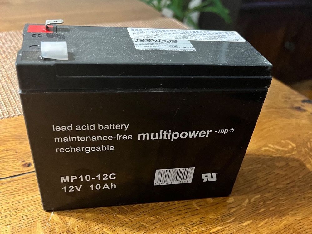 Multipower MP10-12 USV-Batterie NEU | Kaufen auf Ricardo