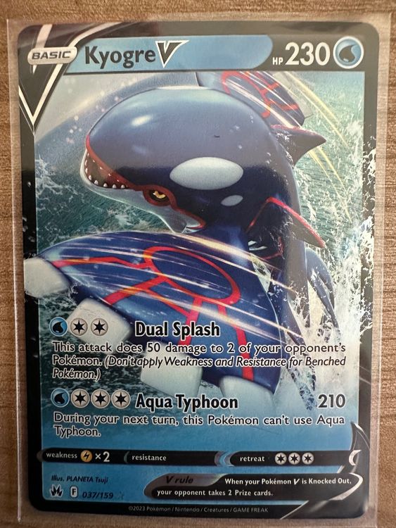 Kyogre V 37/159 | Kaufen auf Ricardo