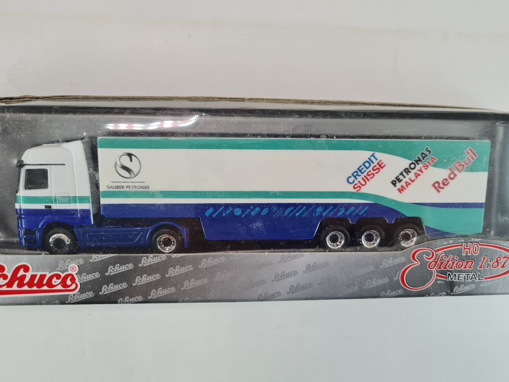Schuco 22047 Lastwagen Mercedes Benz Sauber H0 1:87 (Neu (gemäss ...