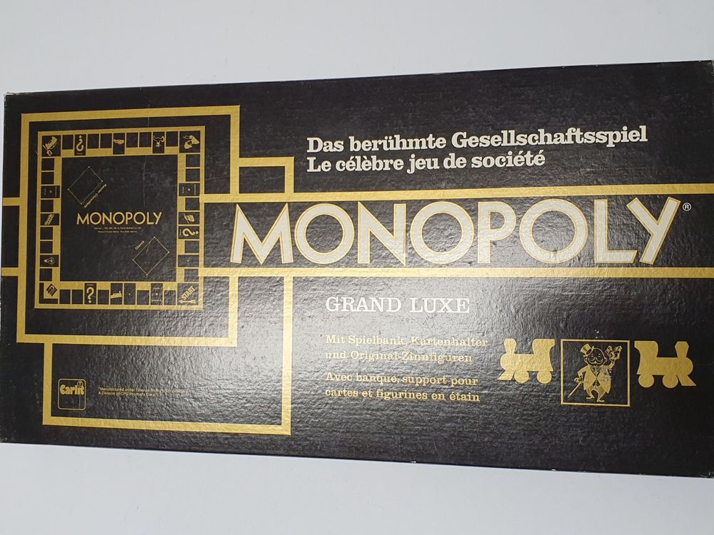 Monopoly - Grand Luxe / Black Edition Brettspiel (Gebraucht) in ...