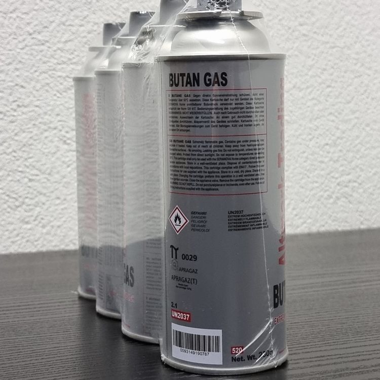 28x Butan - Gas / 230gr /für Gaskocher Bunzenbrenner Heizung (Neu ...