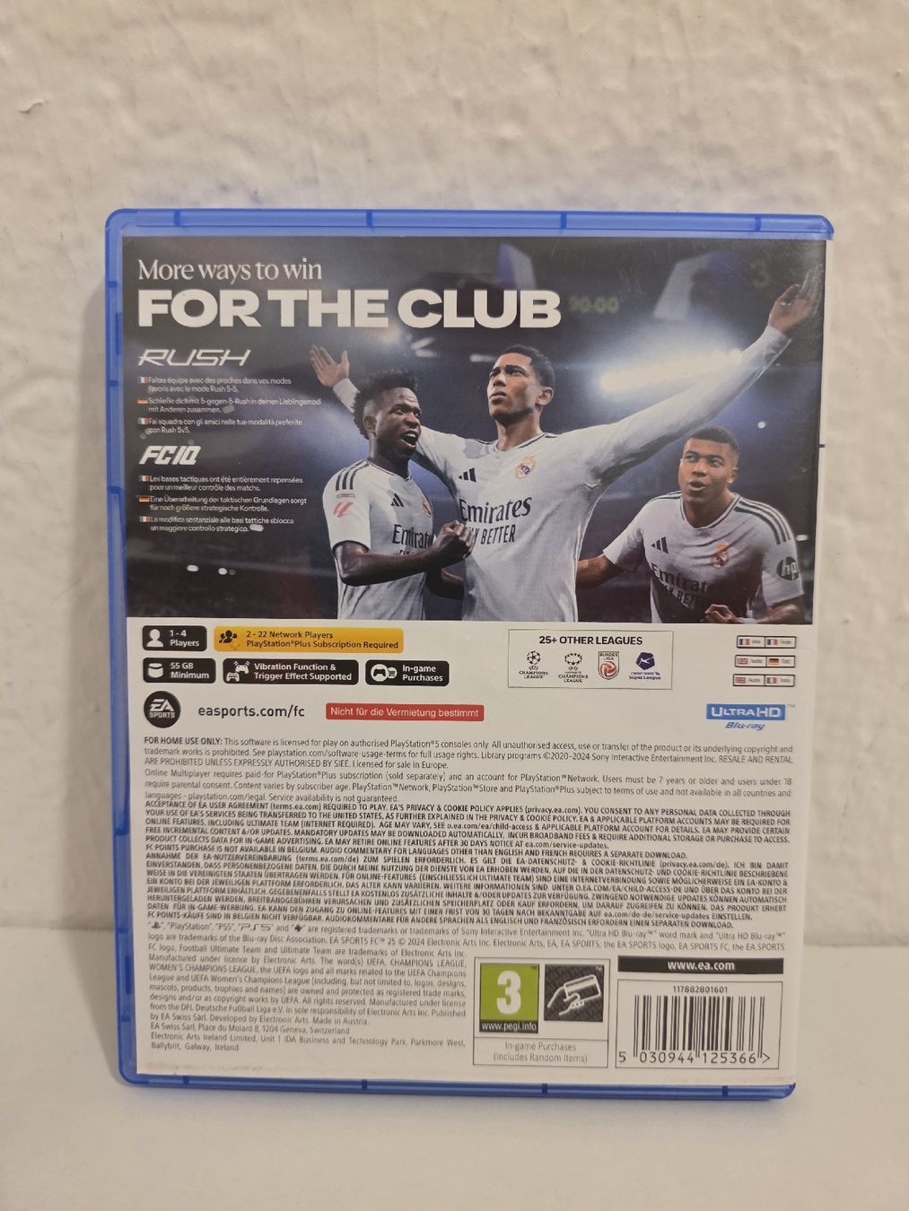 FC 25 for PlayStation 5 - Like New - Great Condition! (Gebraucht) in ...