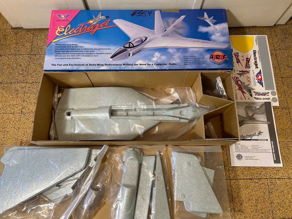 Avion RC Super Flying Model Electrajet | Acheter sur Ricardo