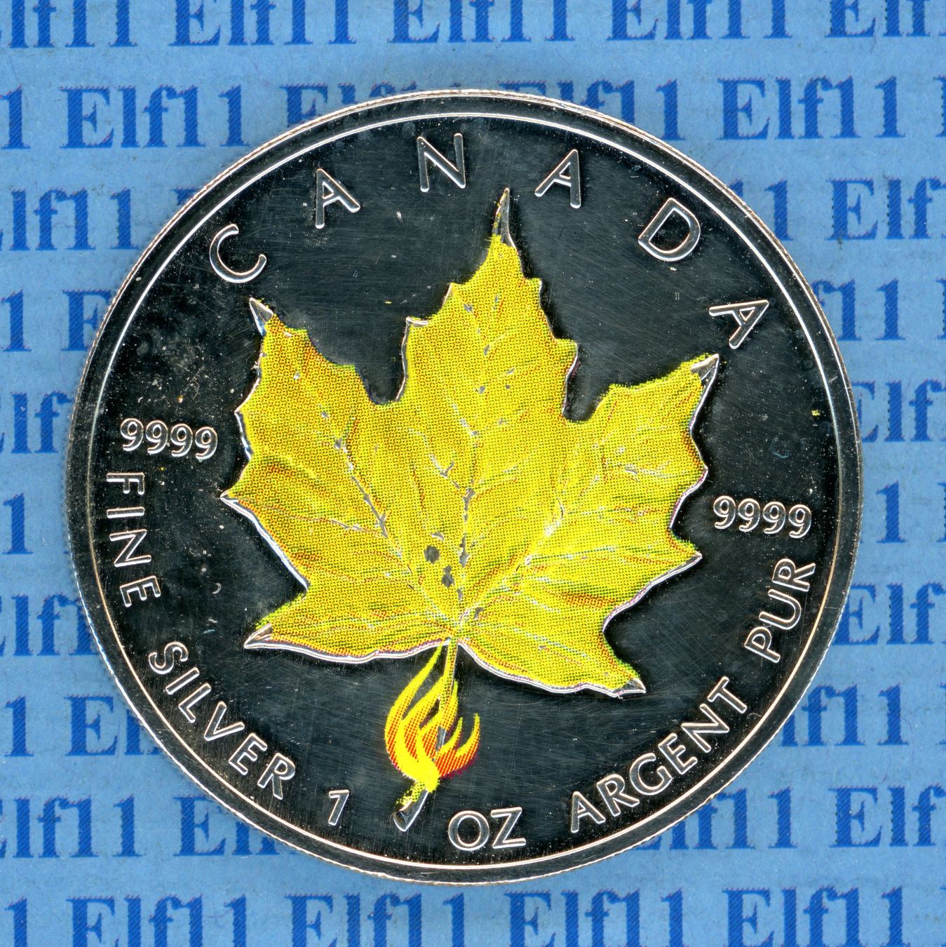 CAD___5.00 2004 Maple Leaf 1 oz Silber -stgl 5 Dollars (Neu (gemäss ...