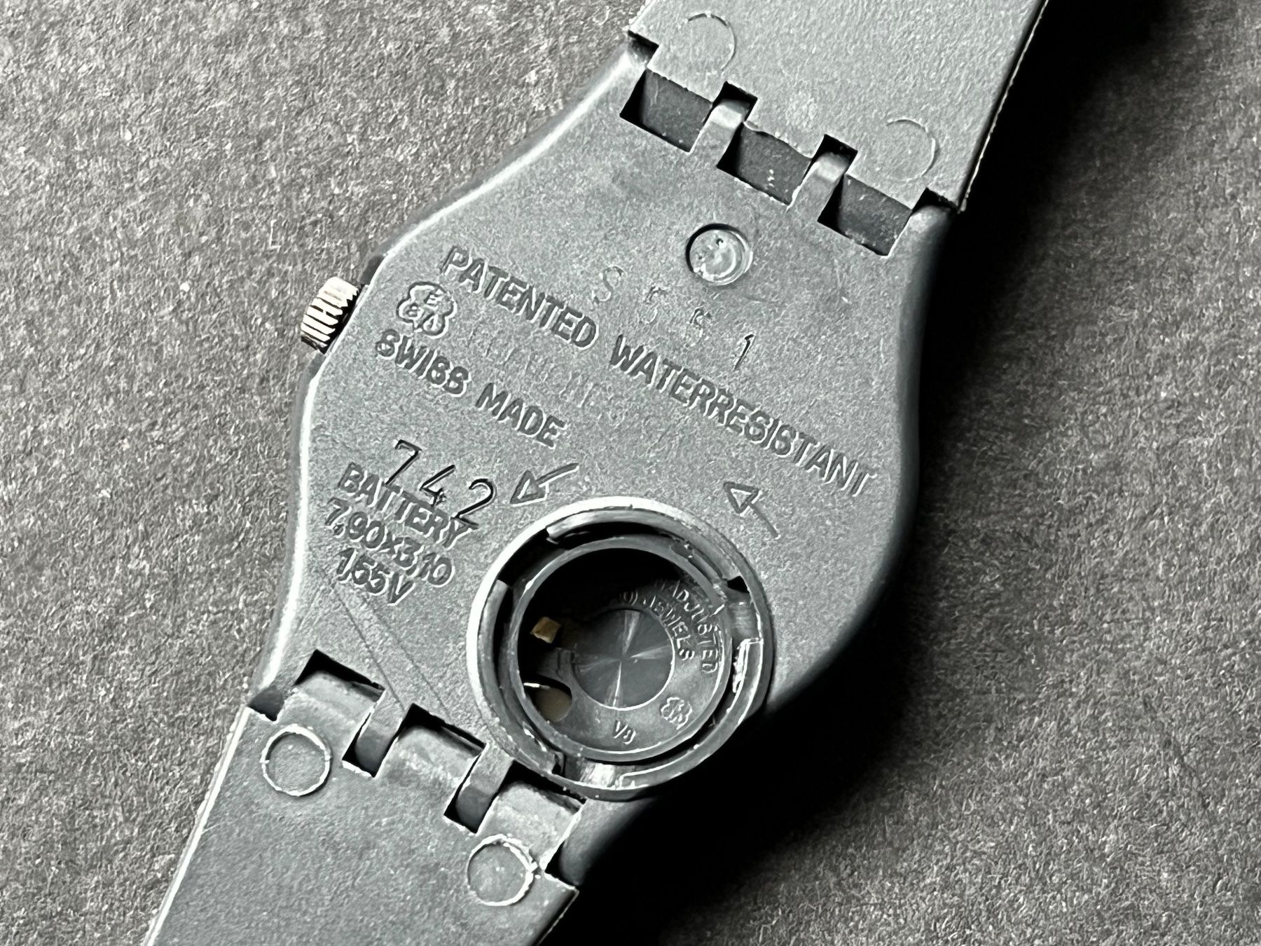 Swatch Lady Miss Channel/Pinsgripe LA100 1984 selten - Dummy (Neu ...