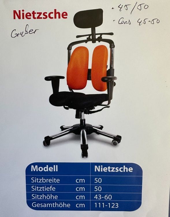 HARA Stuhl Nietzsche – Ergonomischer Bürostuhl (Gebraucht) in Kriens ...