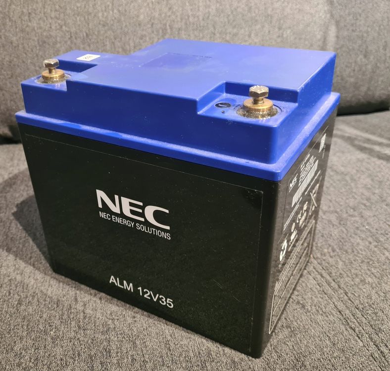 LiFePO4 Akku 12V 35 Ah NEC ALM 12V35s (Gebraucht) in Knonau für CHF 70 ...