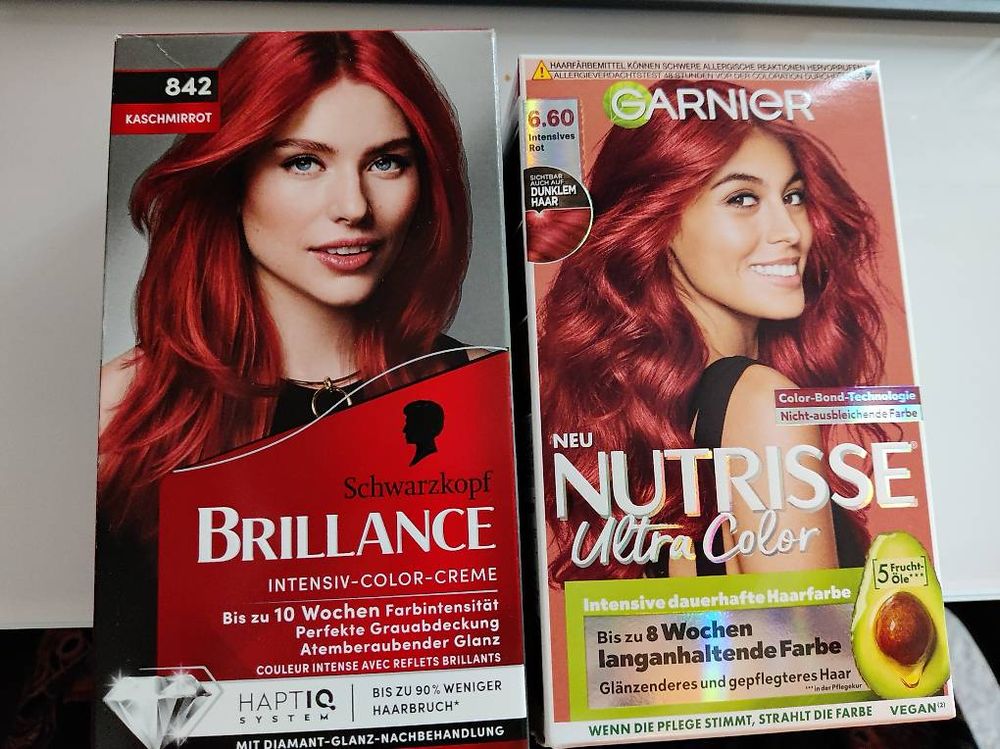 2 Stk - Haarfarbe Intensiv-Rot 6.60 Kaschmirrot Neu! (Neu und ...