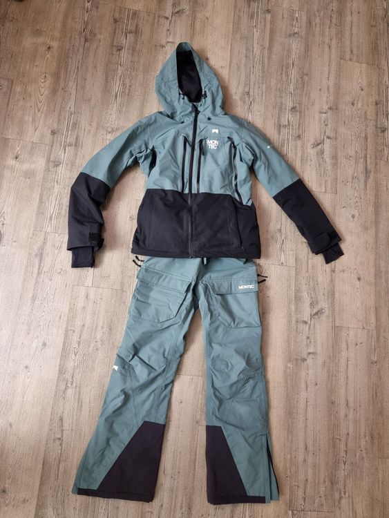 Montec Skianzug "S" atlantic/black | Kaufen auf Ricardo