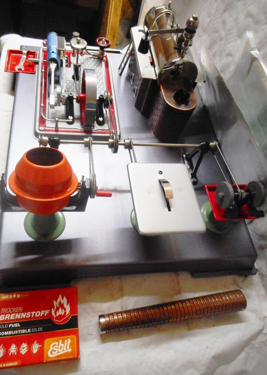 Dampfmaschine Wilesco D161 mit Zubehör neuwertig (Neu (gemäss ...