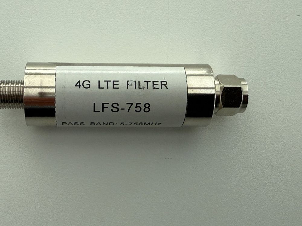 Low-Pass Filter, 4G LTE HF-Filter, LFS-758, Fabrikneu (Neu (gemäss ...