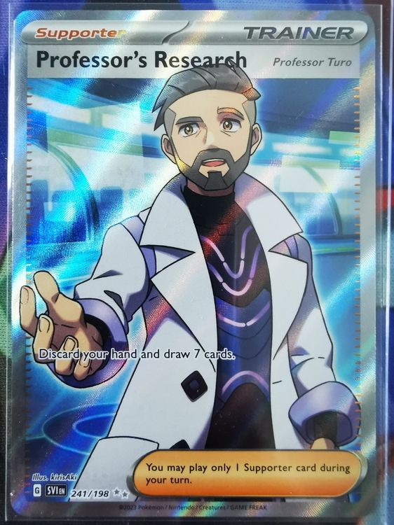Pokemon Professor's Research 241/198 Scarlet & Violet EN | Kaufen auf ...
