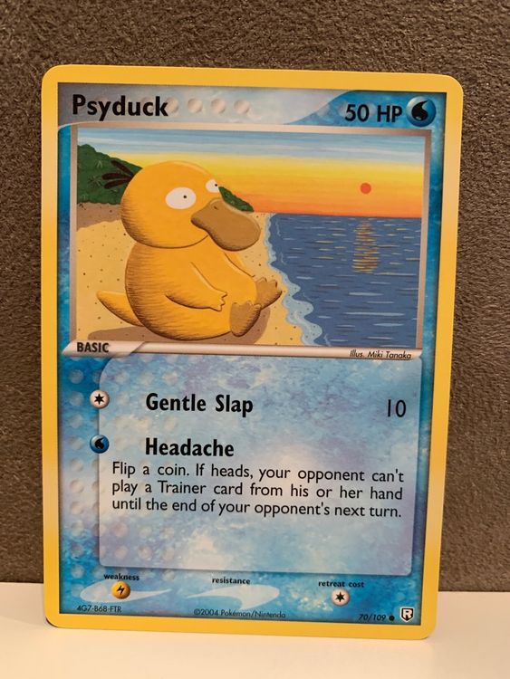 Pokemon Psyduck EX Team Rocket Returns ENG 70/109 (Gebraucht) in ...